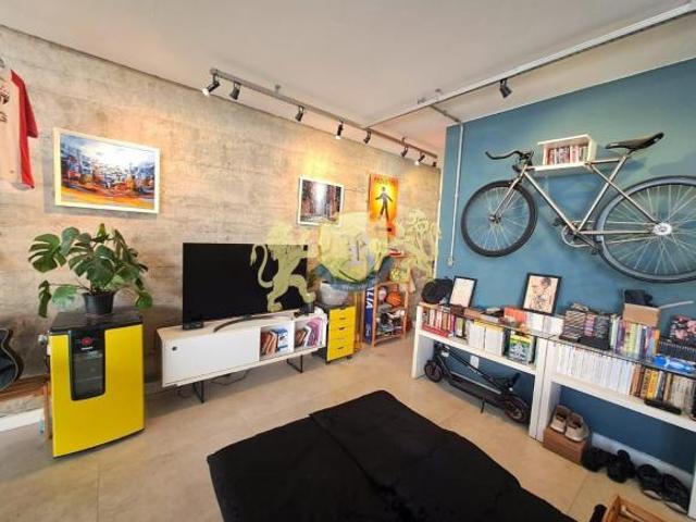 Apartamento mobiliado à venda na República | 39m² | 1 Dormitório