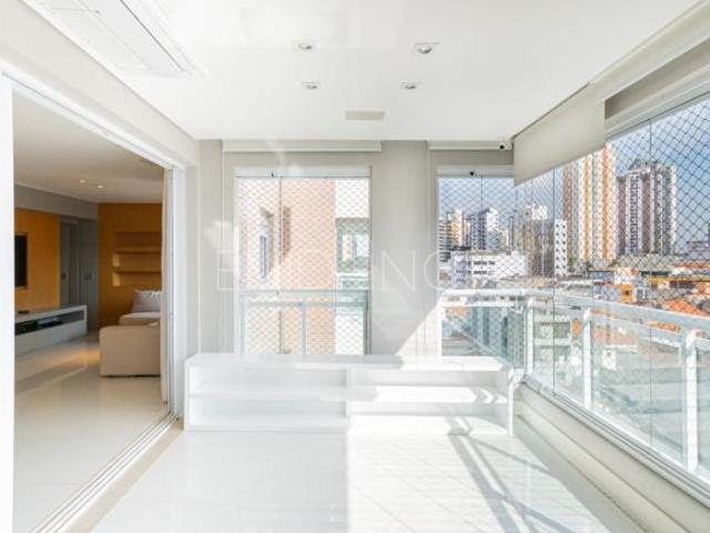 Apartamento mobiliado à venda no Tatuapé com 171 m² e VARANDA GOURMET