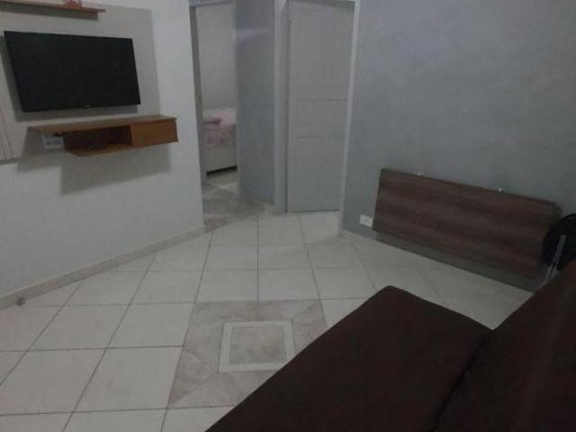Apartamento mobiliado à venda no Boqueirão, em Praia Grande SP