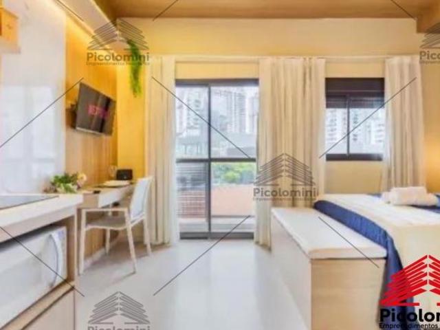 Apartamento Mobiliado à venda no Brooklin, São Paulo SP: 1 quarto, 1 banheiro e 27,00 m² de área
