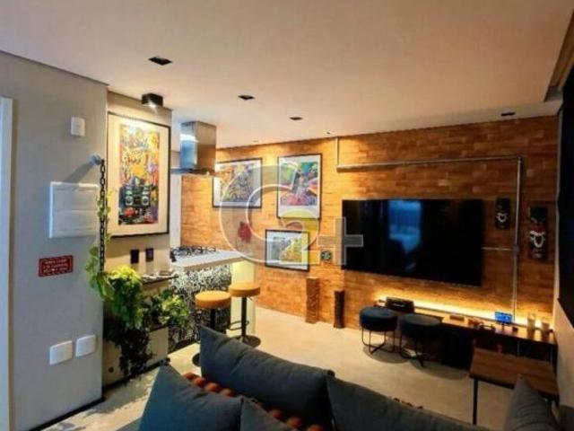 Apartamento mobiliado à venda no Cambuci com 1 quarto e 1 vaga