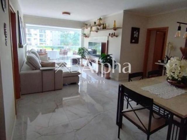 Apartamento mobiliado à venda no condomínio Boulevard Tamboré Alphaville Sp