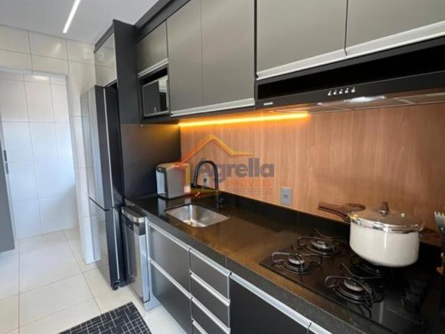 APARTAMENTO MOBILIADO À VENDA NO EDÍFICIO LISBOA MOGI GUAÇU/SP