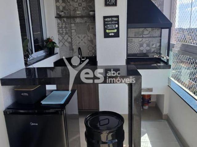 Apartamento Mobiliado à Venda no Jardim Pilar Mauá com Varanda Gourmet REF: 19869