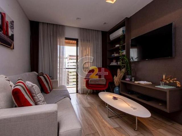 Apartamento mobiliado à venda no Jardins com 1 suíte e 1 vaga