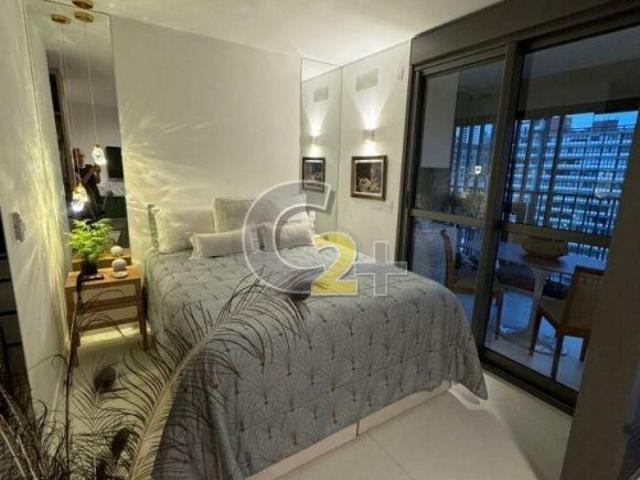 Apartamento mobiliado à venda no Paraíso com 1 quarto, 1 vaga