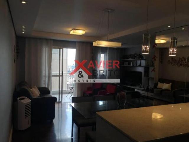 Apartamento mobiliado à venda no Parque São Jorge com 2 quartos, terraço gourmet e 2 vagas