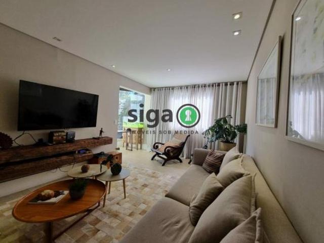 Apartamento mobiliado de 128 metros no Panamby