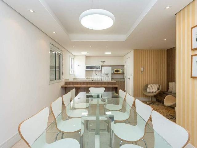 Apartamento mobiliado de 1 dormitório no bairro Petrópolis COD: 23747
