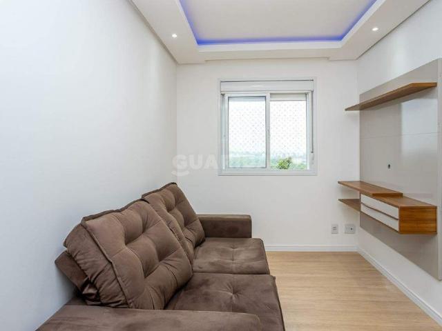 Apartamento mobiliado de 2 dormitórios e 1 vaga no bairro Humaitá COD: 17510