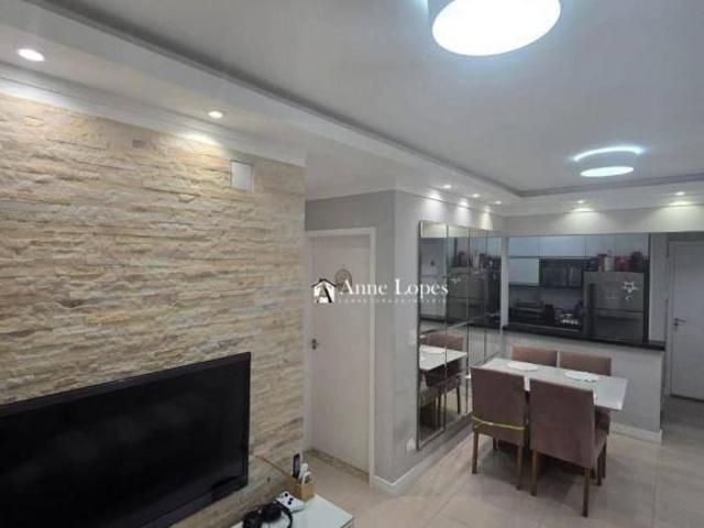 APARTAMENTO MOBILIADO DE 2 QUARTOS EM ANDAR ALTO! COM LAZER COMPLETO ! NA VILA MATHIAS EM SANTOS! A