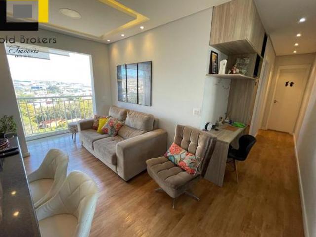 APARTAMENTO MOBILIADO DE 54M² 2 DORMITÓRIOS CONDOMÍNIO LIVING ITIRAPINA EM JUNDIAÍ SP