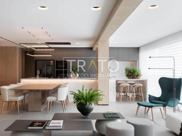 Apartamento mobiliado de alto padrão no Uniqueness Cambuí, disponível para venda