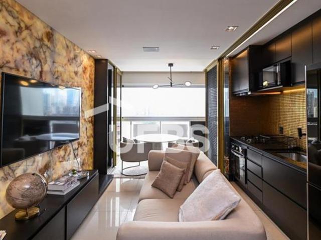 Apartamento Mobiliado de Alto Padrão para Alugar no Metropolitan Sidney – Jardim Goiás | 56 m² | 1 Q