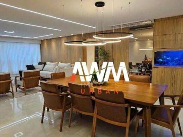 Apartamento Mobiliado de Luxo 4 Suites à venda, 256 m² por R$ 2.990.000 Setor Marista Goiânia/GO