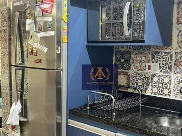 APARTAMENTO MOBILIADO DE PORTEIRA FECHADA