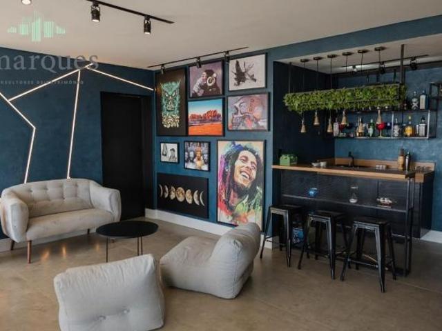 Apartamento mobiliado e decorado pronto para morar