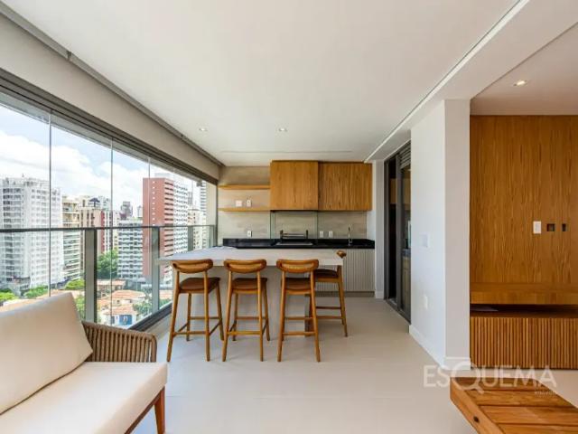 Apartamento mobiliado e recém entregue na Vila Olímpia