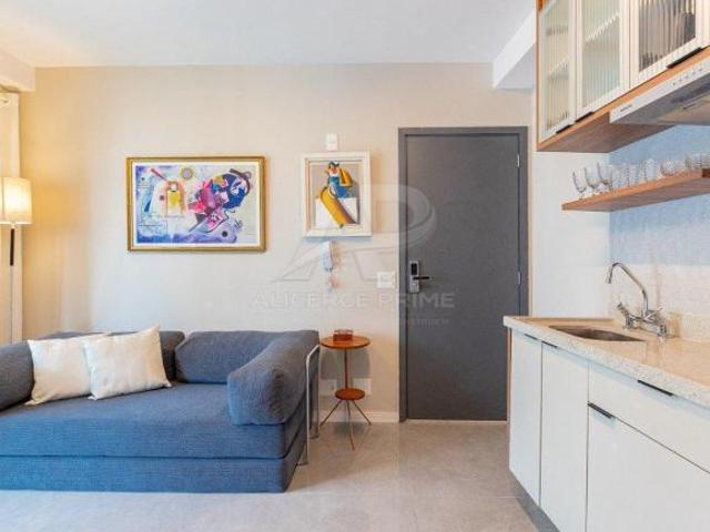 Apartamento mobiliado em Moema | 1 suíte | Varanda integrada | Lazer completo
