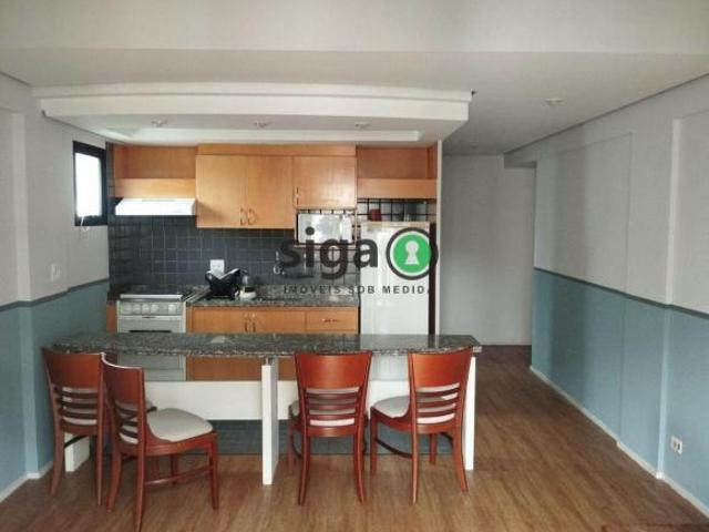 Apartamento Mobiliado em Moema com 1 Dormitório e 1 Vaga