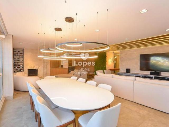 APARTAMENTO MOBILIADO | ECOVILLE | 4 SUÍTES | 260M²