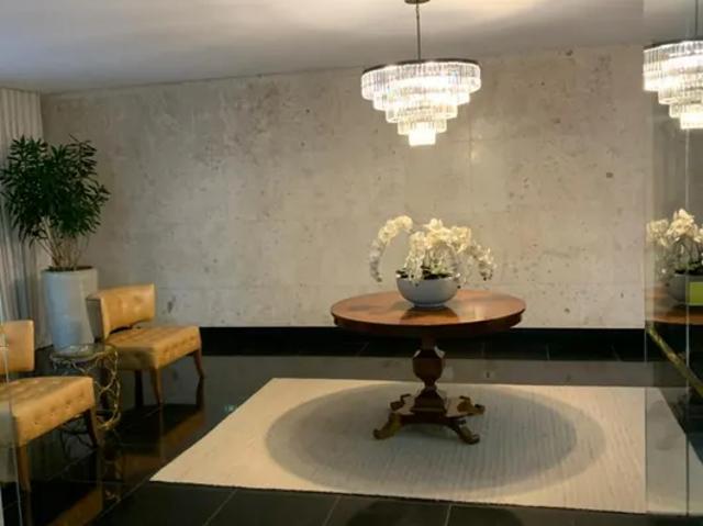 APARTAMENTO MOBILIADO Lindo com 02 suites completas, 01vaga, 120m excelente localização proxi