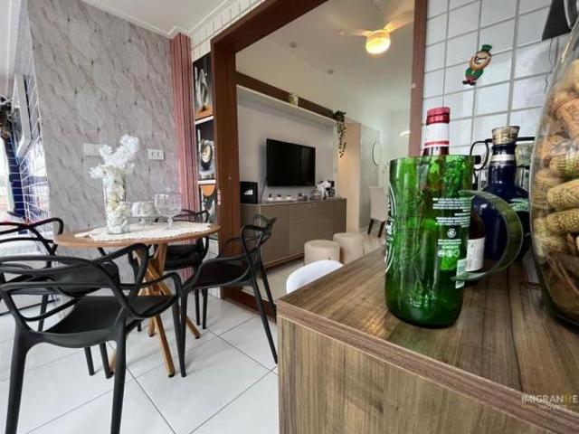 Apartamento mobiliado no Caiçara, em Praia Grande SP