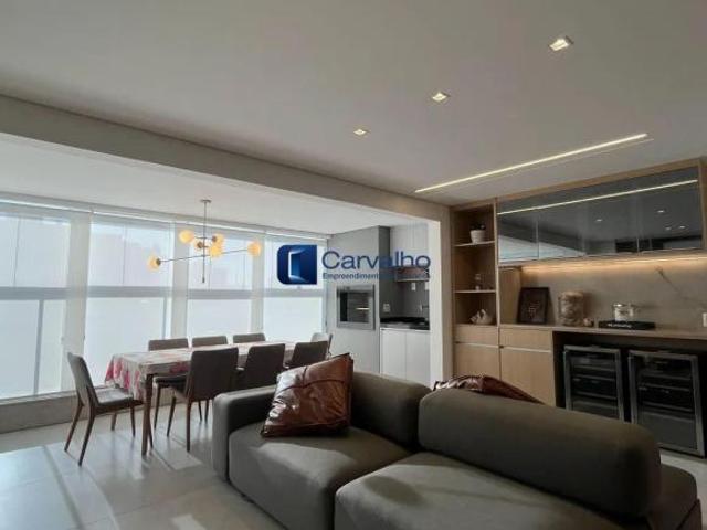 Apartamento Mobiliado no Cambuí com 3 Quartos e 3 Vagas de Garagem