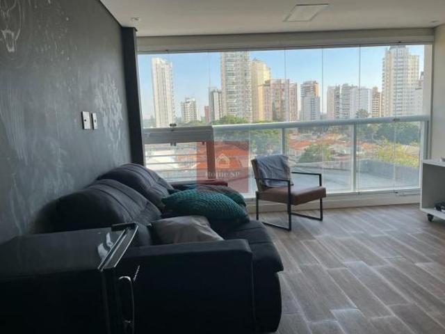 Apartamento mobiliado no Campo Belo, prédio novo, com lazer