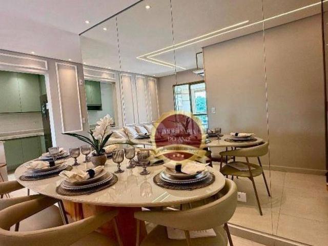 Apartamento Mobiliado no Canto do Forte 2 quartos, 2 Vagas e Aceita Permuta