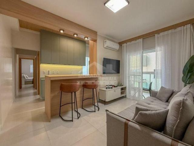 Apartamento MOBILIADO no Canto do Forte, 2 suítes, lazer, confira em Praia Grande