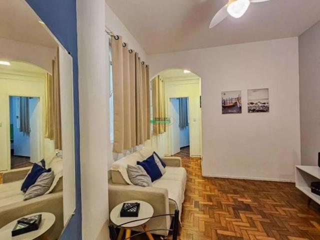 Apartamento mobiliado no Centro de BH com Portaria 24 horas!