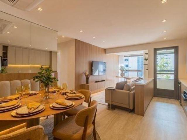 Apartamento Mobiliado no Brooklin, 81m² com 2 Quartos sendo 1 Suíte, 1 Vaga de garagem à Venda por