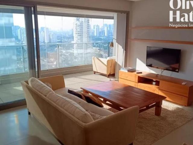 Apartamento Mobiliado a venda no Brooklin I 2 quartos I 2 vagas