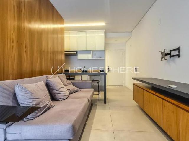 Apartamento mobiliado no Itaim Bibi | 61 m² | 1 suíte | 1 vaga