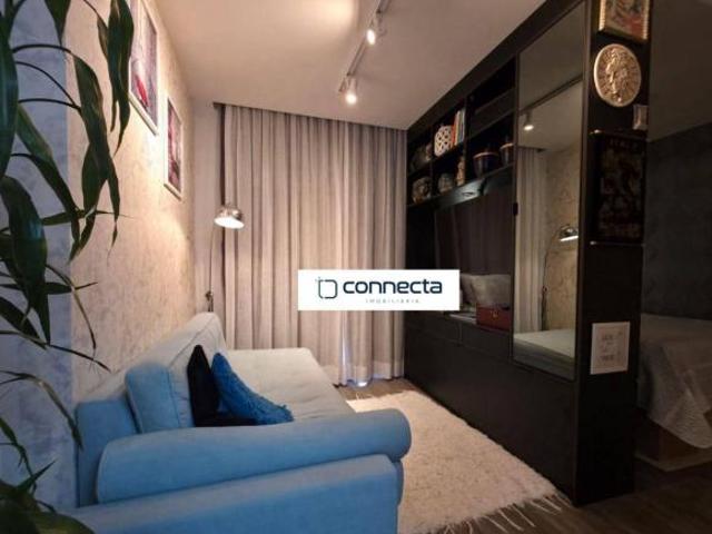 APARTAMENTO MOBILIADO NO VIA ALAMEDA | 37m2 |1 VAGA | EXCELENTE OPORTUNIDADE
