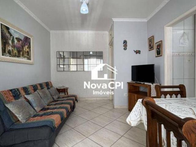 Apartamento Mobiliado na Guilhermina – 1 Quarto, 190 m da Praia e Sala Ampla