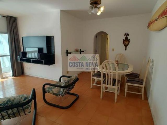 Apartamento mobiliado na Enseada, 77m², 2 quartos e lazer completo
