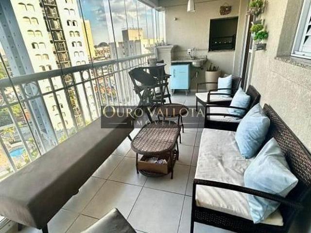 APARTAMENTO MOBILIADO NA MOOCA COM VARANDA GOURMET COM CHURRASQUEIRA E 3 DORMITÓRIOS!