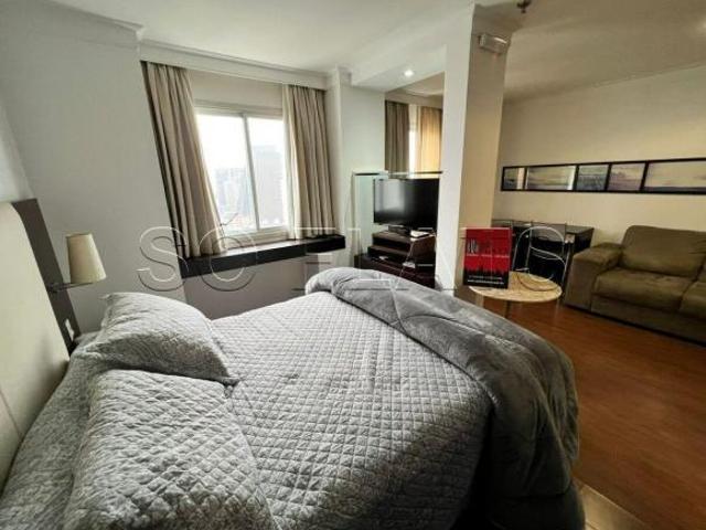 Apartamento mobiliado na Paulista perto do metrô com 2 dormitórios e serviços completos