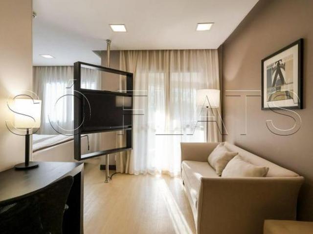 Apartamento mobiliado na Rua Funchal para investimento em oportunidade única!