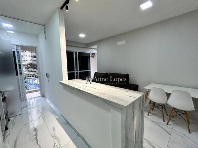APARTAMENTO MOBILIADO! NA VILA MATHIAS! COM ÁREA DE LAZER COMPLETA! O QUE VOCÊ ESTÁ ESPERANDO PAR