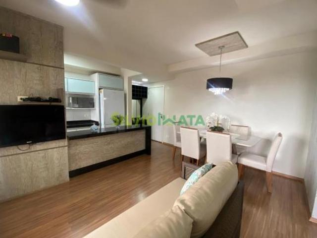 APARTAMENTO MOBILIADO + SACADA COM CHURRASQUEIRA | 2 QUARTOS 1 SUÍTE COM CLOSET | SOLARIS RESIDENC