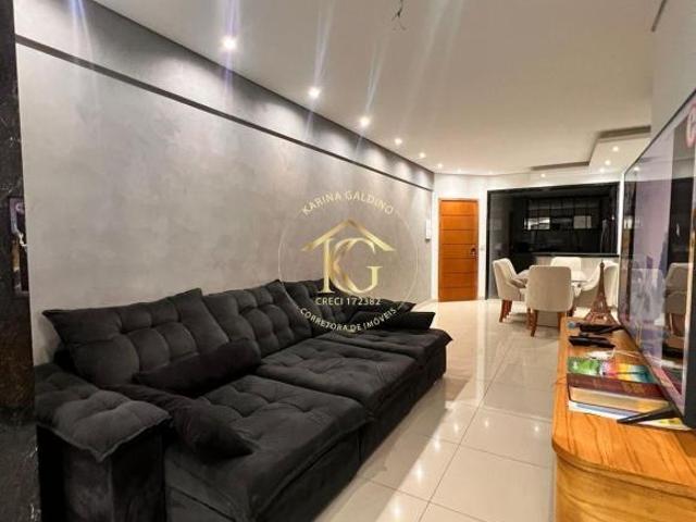 Apartamento mobiliado Semimobiliado de 3 Quartos e 2 Suítes no Canto do Forte