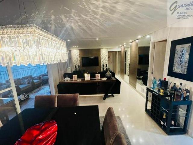 Apartamento Mobiliado Supera, 128m², 3 suites, 3 vagas, Vila Leonor