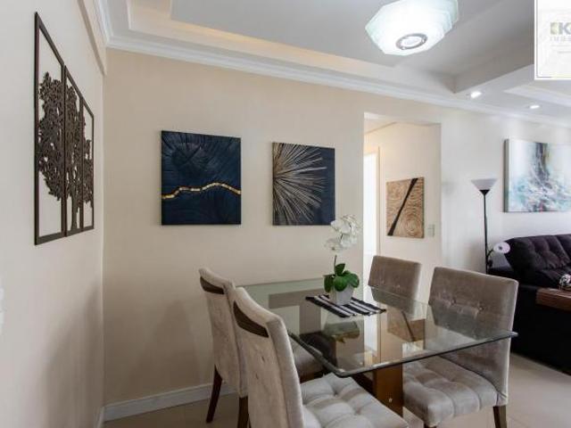 APARTAMENTO MOBILIADO PARA VENDA, 71m², 3 QUARTOS 1 SUITE, 01 VAGA ESCRITURA