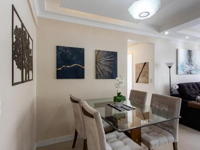 APARTAMENTO MOBILIADO PARA VENDA, 71m², 3 QUARTOS 1 SUITE, 01 VAGA ESCRITURAD