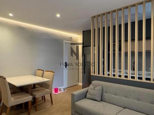 APARTAMENTO MOBILIADO PARA VENDA COM 2 DORMITÓRIOS, SENDO 1 SUÍTE, SACADA COM CHURRASQUEIRA, 2 VAGAS