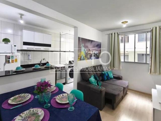 Apartamento mobiliado para venda com 2 quartos no condomínio Topázio Ville, no J
