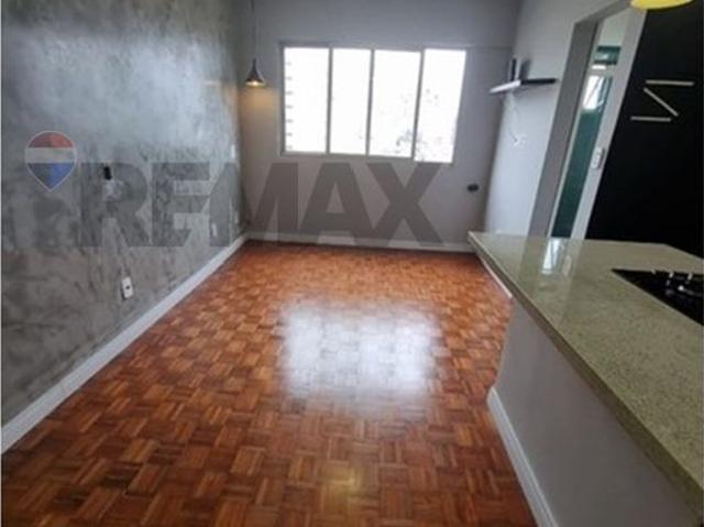 Apartamento mobiliado para alugar 1 dormitório, 1 banheiro, cozinha aberta, 30 m²